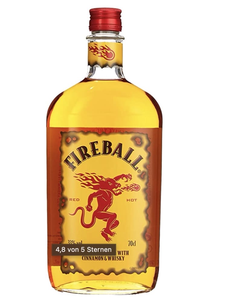Fireball Likör - 36% Rabatt + 5% Spar-Abo