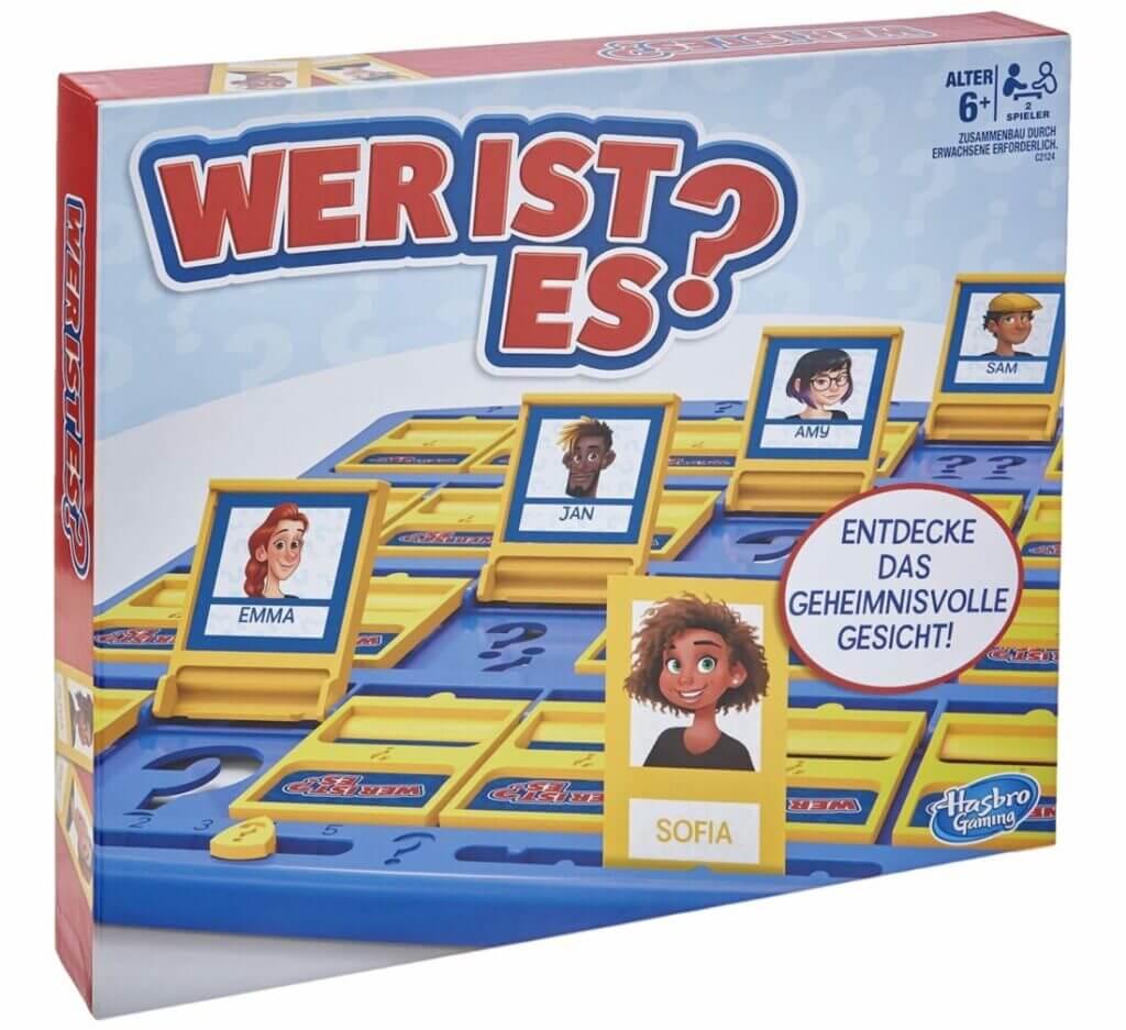 Wer ist es? Ein Brettspiel Klassiker - 25% Rabatt - Schnäppchen Hottip