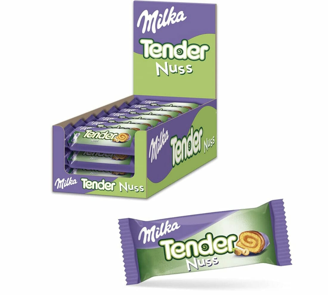 Milka Tender Milch Biskuit-Rollen (21er Pack) - 36% Rabatt + 10% Spar ...