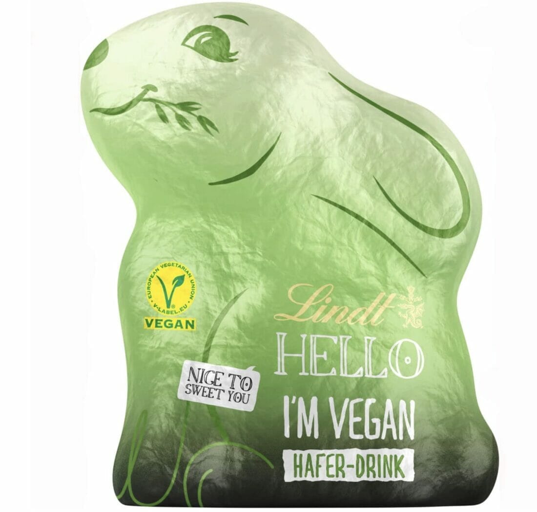 Lindt HELLO Bunny Vegan Schokolade - 20% Rabatt Lindt HELLO Bunny Vegan Schokolade - 20% Rabatt