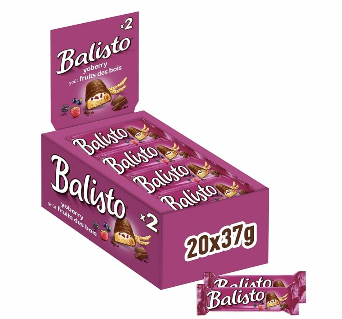 Balisto Yoberry Schokoriegeln für Deine eine süße Auszeit