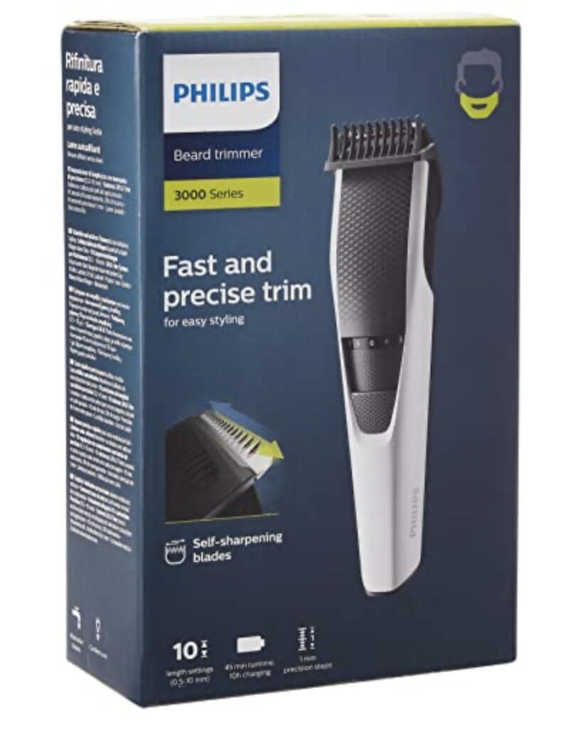 Philips Barttrimmer Serie 3000 mit Lift & Trim-Technologie (Modell ...