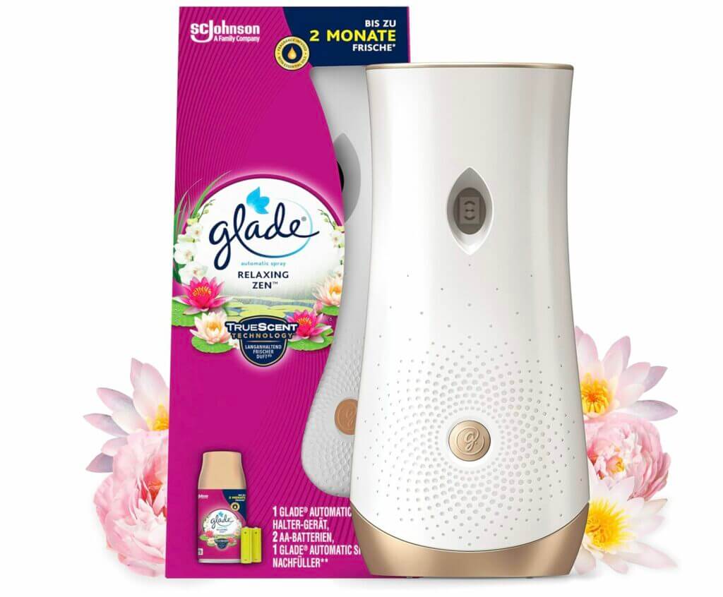 Glade (Brise) Automatic Spray, Raumduft, Halter inkl. 1 Nachfüller, Relaxing Zen - 34% Rabatt