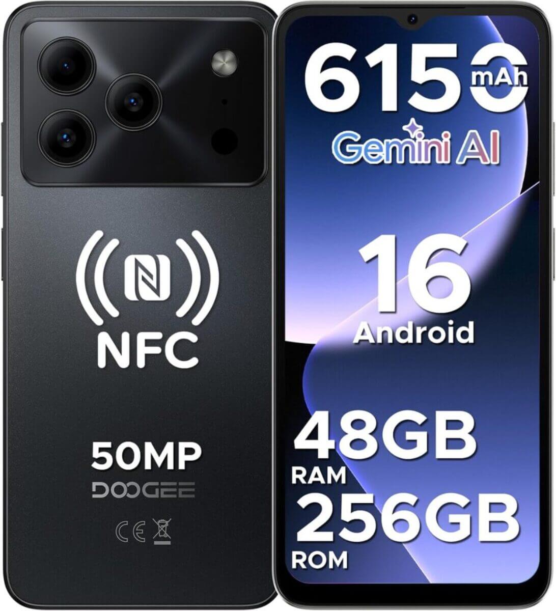 DOOGEE Note 56 Android 16 Smartphone ohne Vertrag